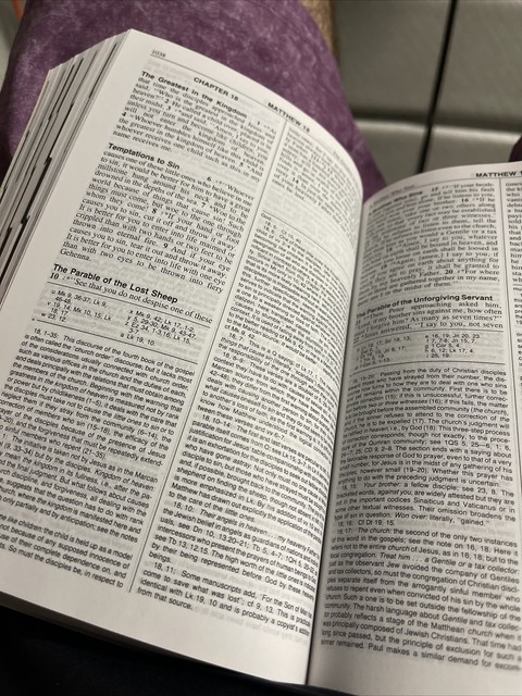 Fireside New American Bible : Catholic Personal Study Edition by Devotional Staff (1992, Trade ...