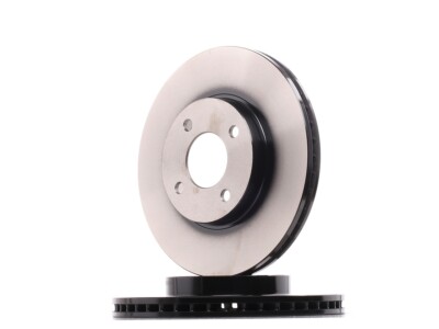 TRW Front Brake Disc Rotors 260mm DF6430S fits Nissan Note E12 1.2 1.2 ...