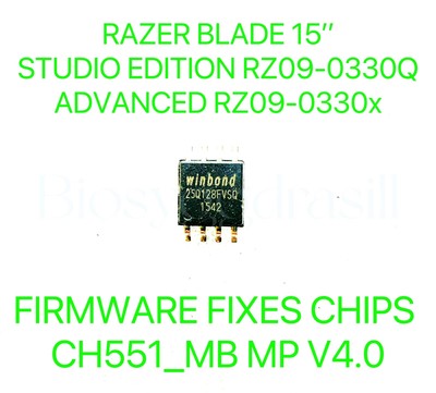 RAZER BLADE 15'' STUDIO EDITION (2020) RZ09-0330Q, ADVANCED RZ09-0330x ...