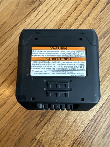 STIHL AK 20 36V Li-ion Battery for sale online | eBay