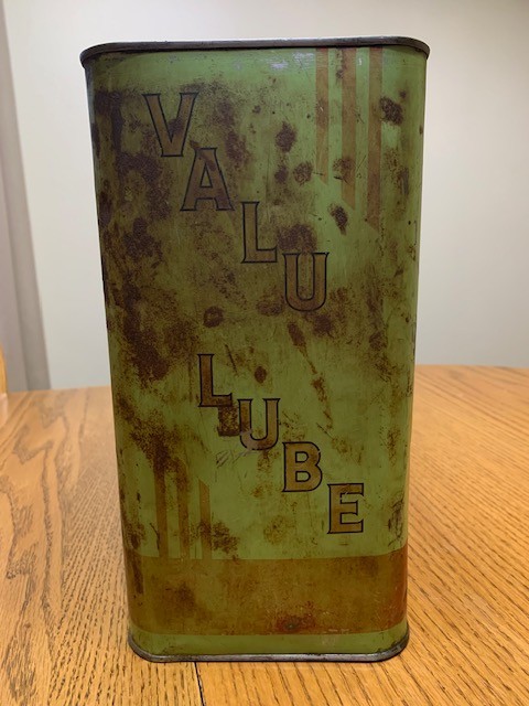 Vintage Val-U-Lube 2 Gallon Motor Oil Can by Deep Rock Oil Companies | eBay