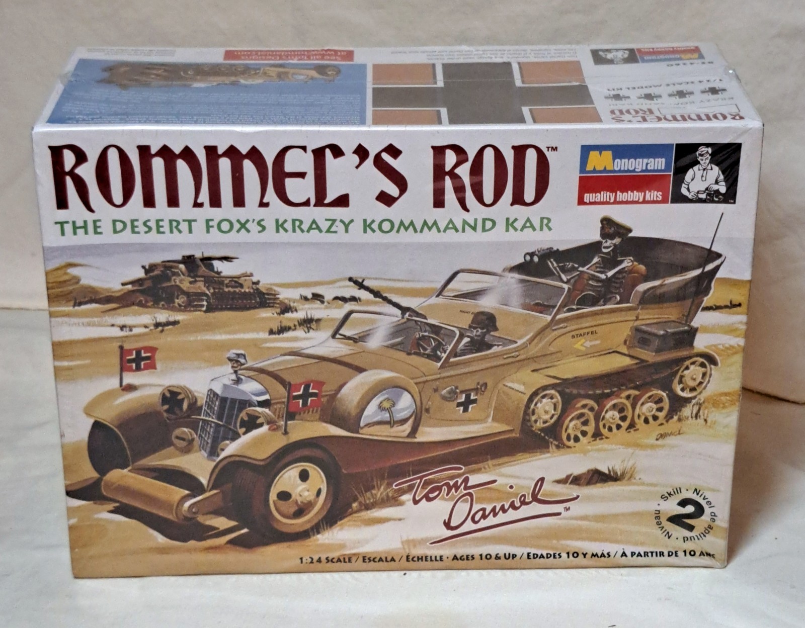 2009 Issue Monogram #4260 Rommel's Rod Tom Daniel Model Kit Factory ...