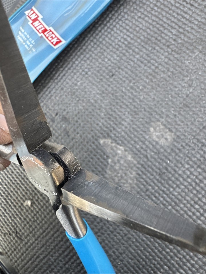 Channellock 748 8” Long Reach End Cutter Plier Blue Comfort Grip Tools ...