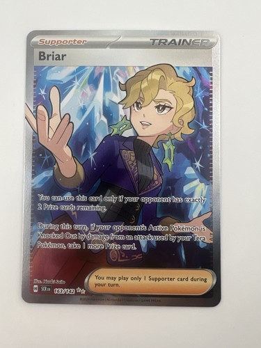 Pokemon TCG - Briar 163/142 Stellar Crown Full Art Trainer, Ultra Rare ...