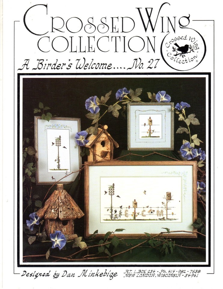 CROSSED WING COLLECTION bird,birds counted cross stitch charts -YOUR ...