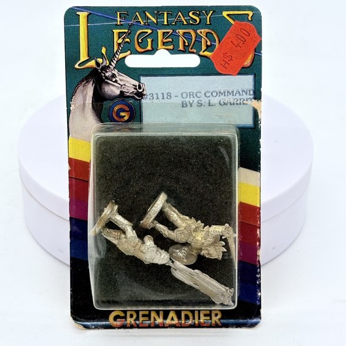 Grenadier Fantasy Legends #3118 Orc Command Miniature Figure Dungeons ...