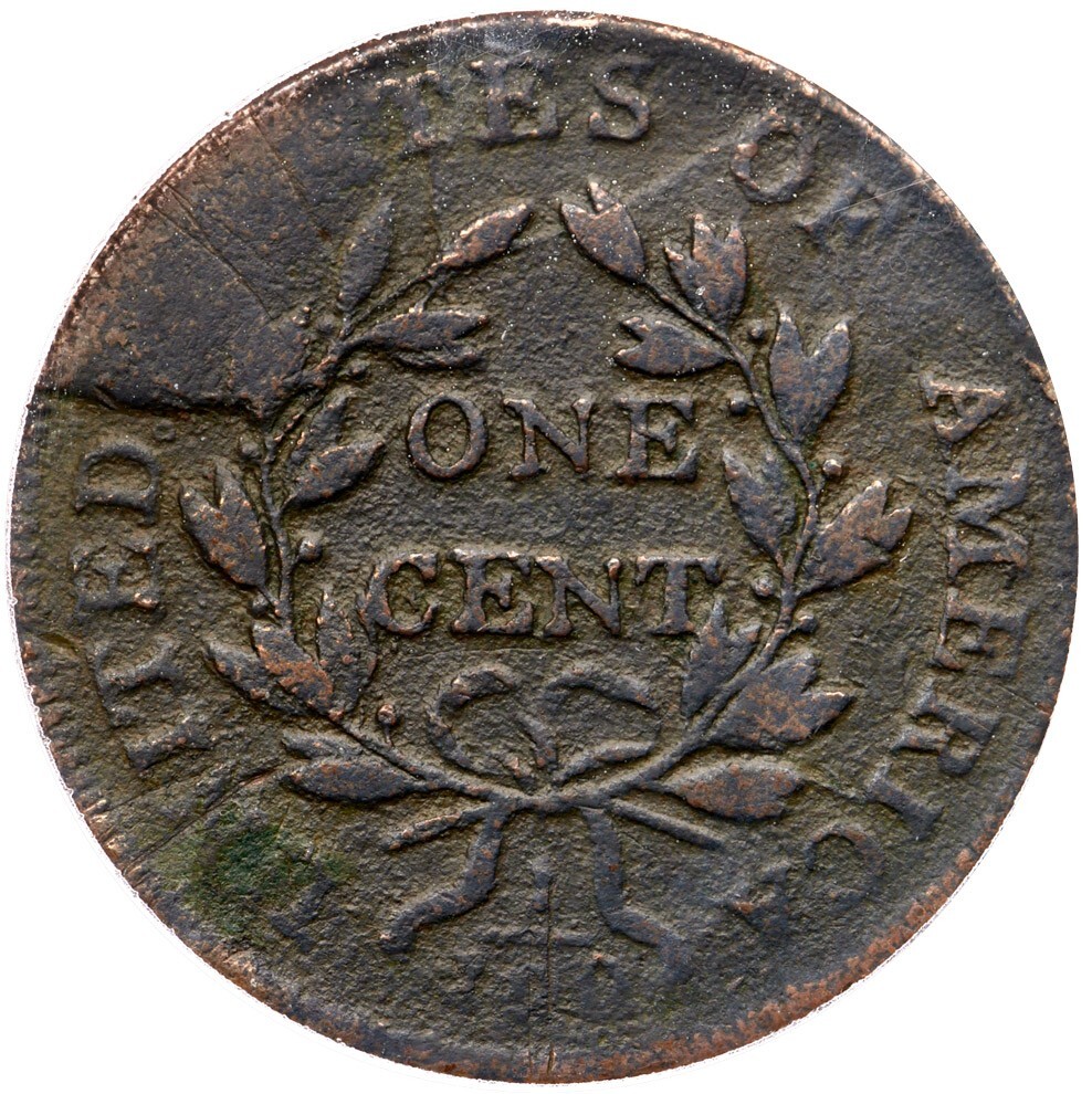 1803 S-264 R-4 PCGS Genuine Lg Date, Sm Frac Draped Bust Large Cent ...