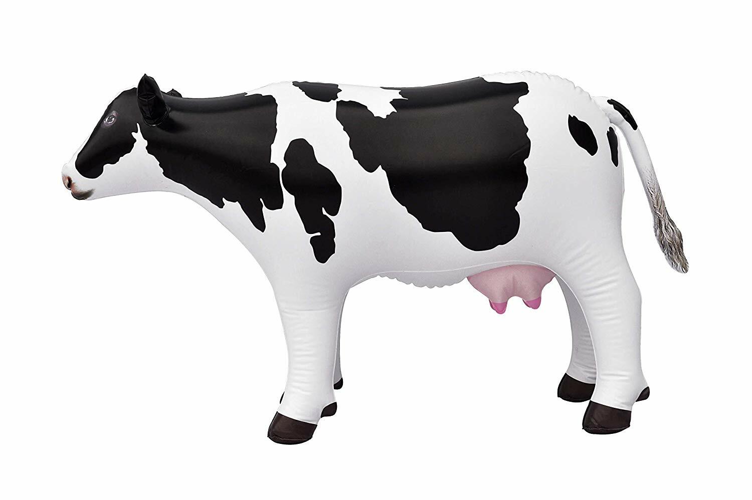 Jet Creations Cow Inflatable Animal Baby 37 inch Long Great for Pool ...