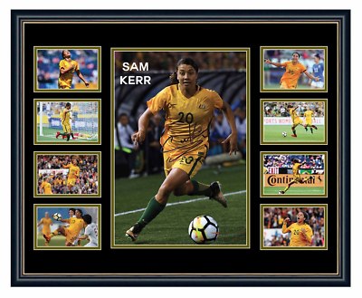 SAM KERR SIGNED LIMITED EDITION FRAMED MEMORABILIA | eBay Australia