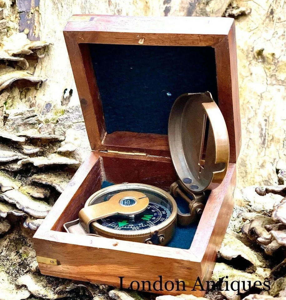 1940 Navigation World War II Soldiers Military Thumb Compass Vintage ...
