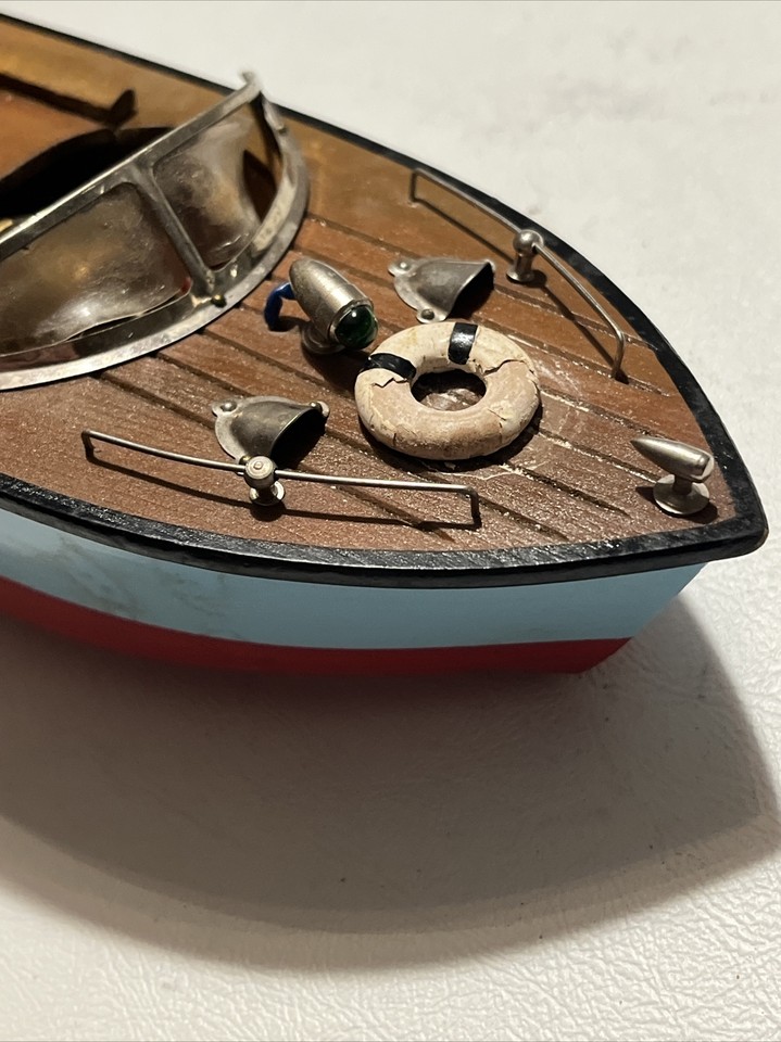VTG 1940s Aristo Craft Operating Scale Model Boats 9 1/2 Speedstar In ...
