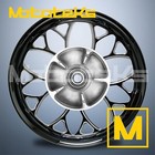 18" 18X5.5 VIRUS MAG WHEEL BLACK MACHINE FOR HARLEY TOURING BAGGER CUSH ...