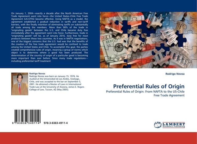 Preferential Rules of Origin von Rodrigo Novoa (2010, Taschenbuch ...