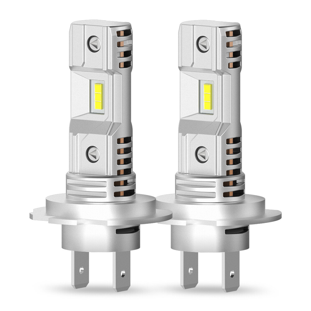 2x Super Bright H7 LED Headlight Kit High Low Beam Bulbs 300000LM 6500K ...