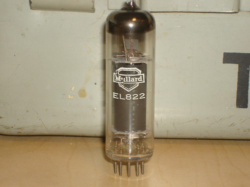 1 MULLARD EL822 VACUUM TUBE/VALVE GT BRITAIN TESTED | eBay