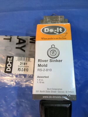 3181-RIVER SINKER MOLD RS-2-810 | eBay