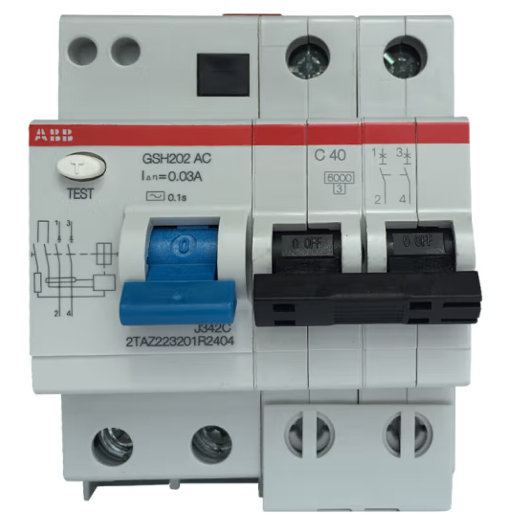 ABB Earth leakage protector Circuit breaker GSH202 AC-C40 | eBay
