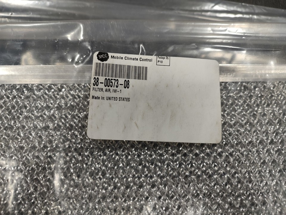 Mobile Climate Control Metal Mesh Air Filter - Pack of 10 Pcs. 38-00573 ...