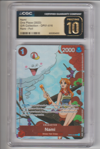 Nami (Gift Collection 2023) OP01-016 One Piece Promo Cards Foil CGC ...