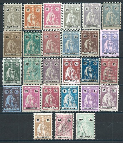 Mozambique Post Yvert 228/54 Used Mh/Mng Used Mixed Dentated | eBay