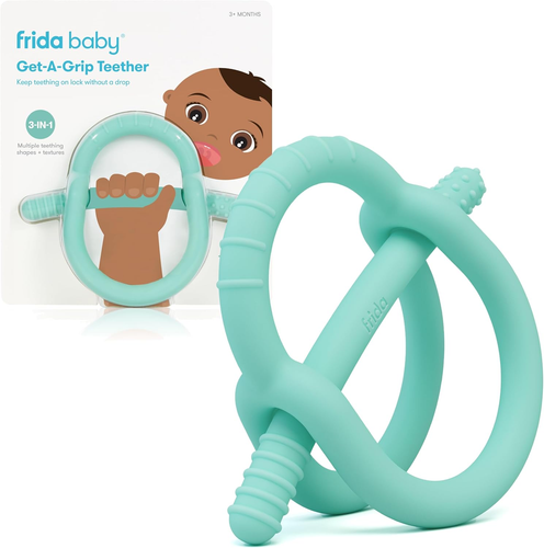 Get-A-Grip Teether, Multi Texture Teething for Babies, Suitable for ...