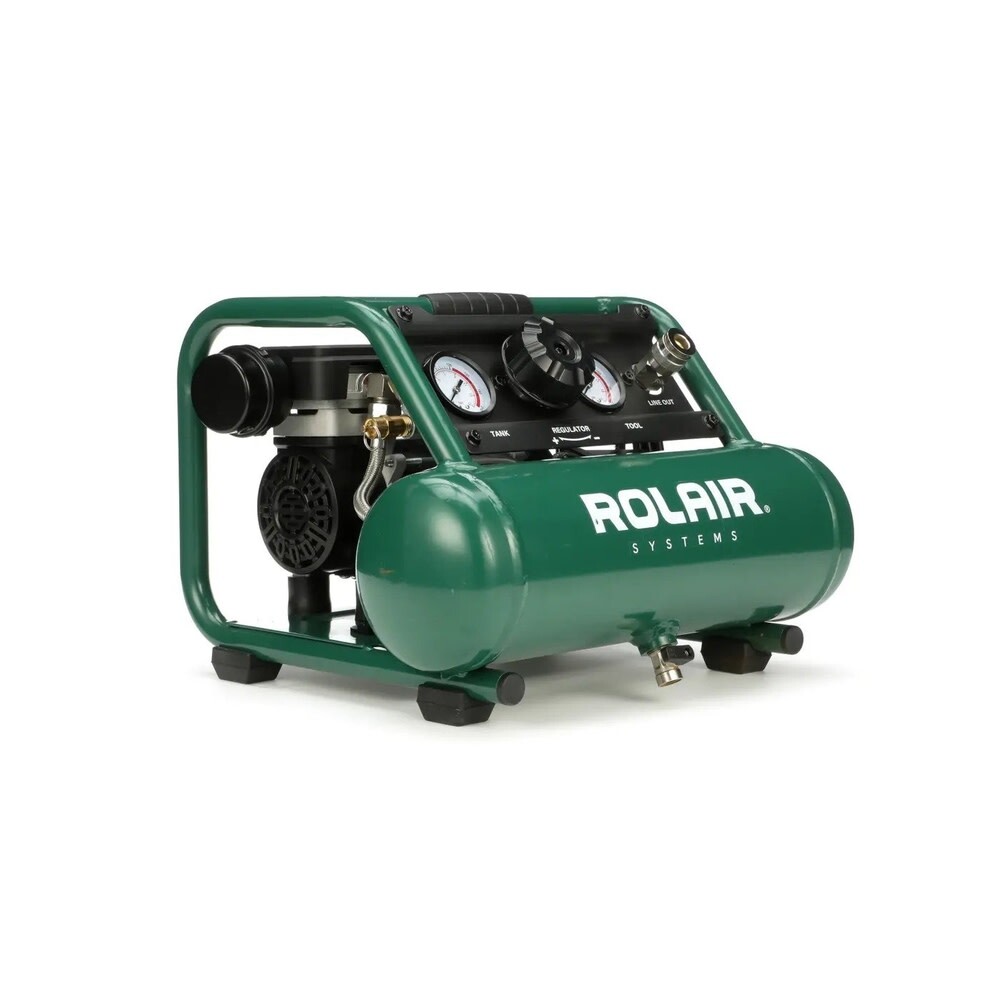 Rolair .5 Hp Ultra Quiet Portable Air Compressor | eBay
