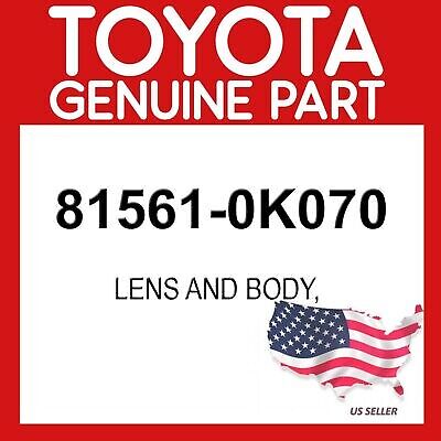 Toyota OEM Genuine LENS, REAR COMBINATION LAMP, LH 81561-0K070 | eBay