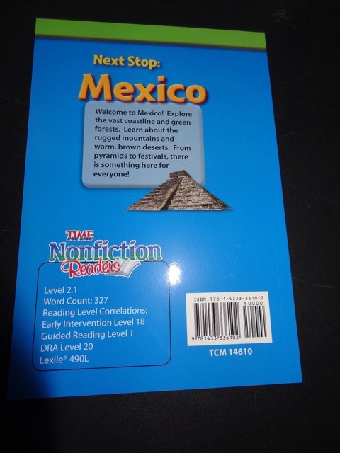 TIME for KIDS®: Informational Text Ser.: Next Stop - Mexico by Ginger ...