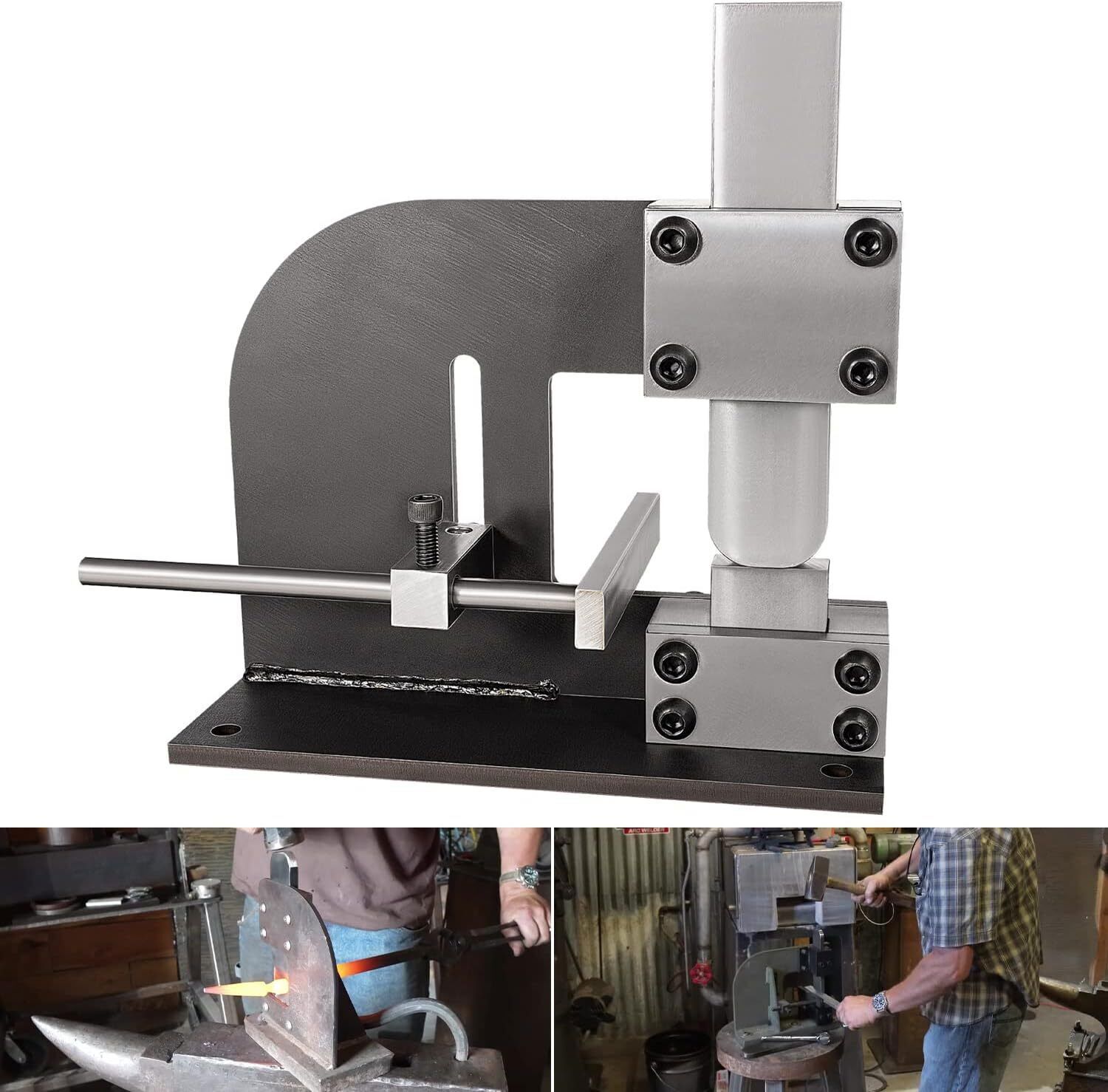 Heavy Duty Forge Wizard Blacksmith Tool Fuller Tool, Cut off Tool w ...