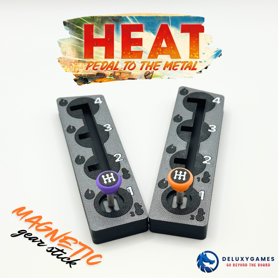 HEAT: Pedal To The Metal - Magnetic Gear Stick Deluxe Upgrade set | eBay