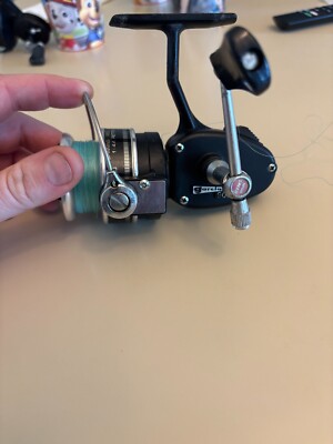 Vintage Garcia Mitchell 9000 Spinning Fishing Reel - Good - Works | eBay