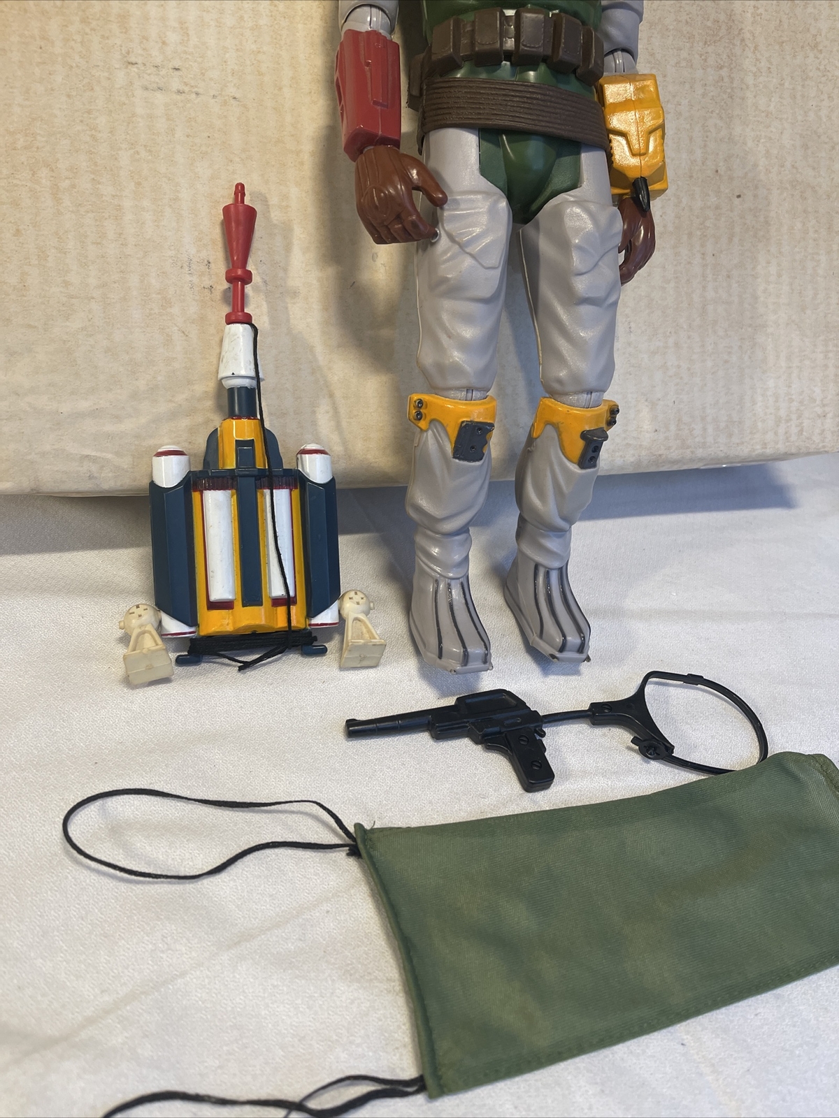 1979 Vintage Kenner Star Wars Boba Fett Figure 12 Inch Jet pack ...