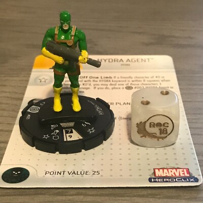 Marvel Heroclix Captain America 003 Hydra Agent | eBay