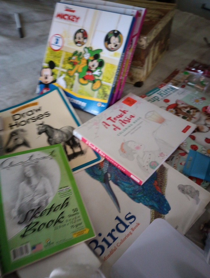 10+ Lbs Lot Misc Craft items, Some vintage Lot Of New Items Great for ...