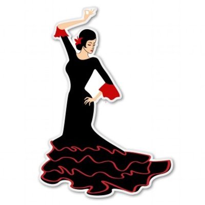 Flamenco Dancer Car Vinyl Sticker - SELECT SIZE | eBay