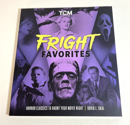 TCM Fright Favorites" Horror Classics Book (NEW) (Hitchcock, Wes Craven ...