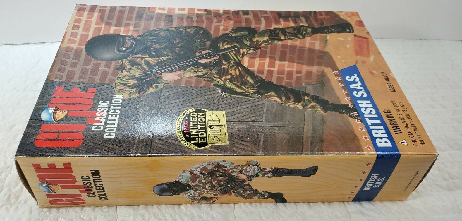 NEW 1996 GI Joe Classic Collection Limited Addition British S.A.S ...