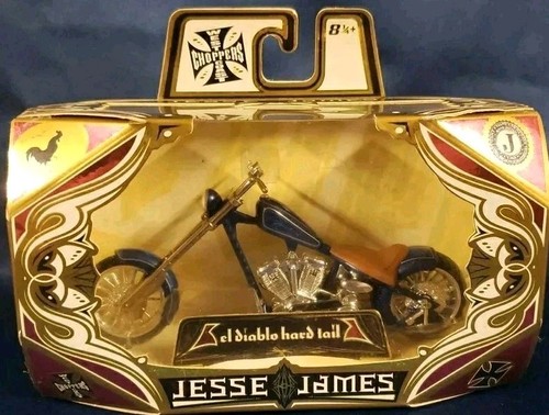 El Diablo, Hard Tail, Jesse James, West Coast Choppers, 1:18, Blue ...