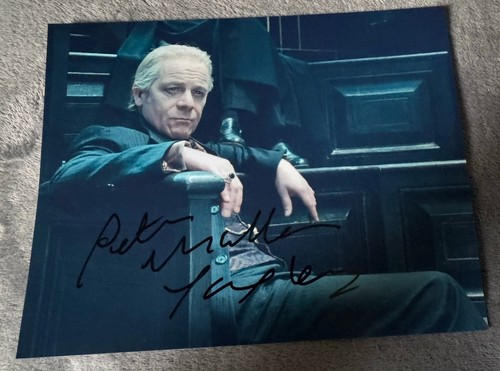 PETER MULLAN SIGNED HARRY POTTER CORBAN YAXLEY PICTURE 1 | eBay UK