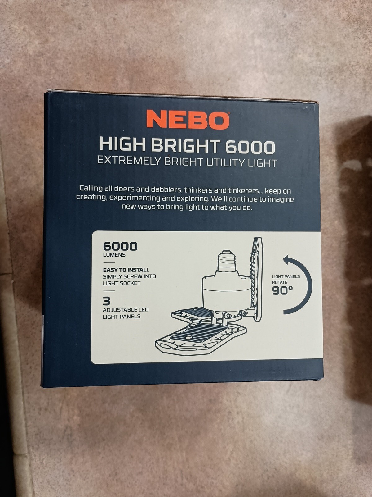 NEBO High Bright 6000 Utility Light - NEB-OTH-0001 for sale online | eBay