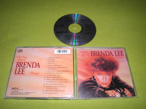 Brenda Lee - Very Best Vol. 1 - MCA UK IMPORT CD 16xTracks / MASTERED ...