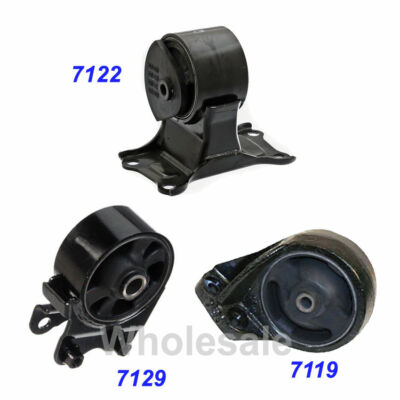 For Hyundai Sonata 2.7L Manual 02-05 Motor & Trans Mount 7119 7122 7129 ...