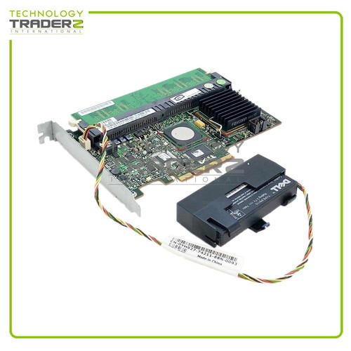 XT257 Dell PERC 5/i SAS 256MB PCI E x8 RAID Controller Card 0XT257 W ...