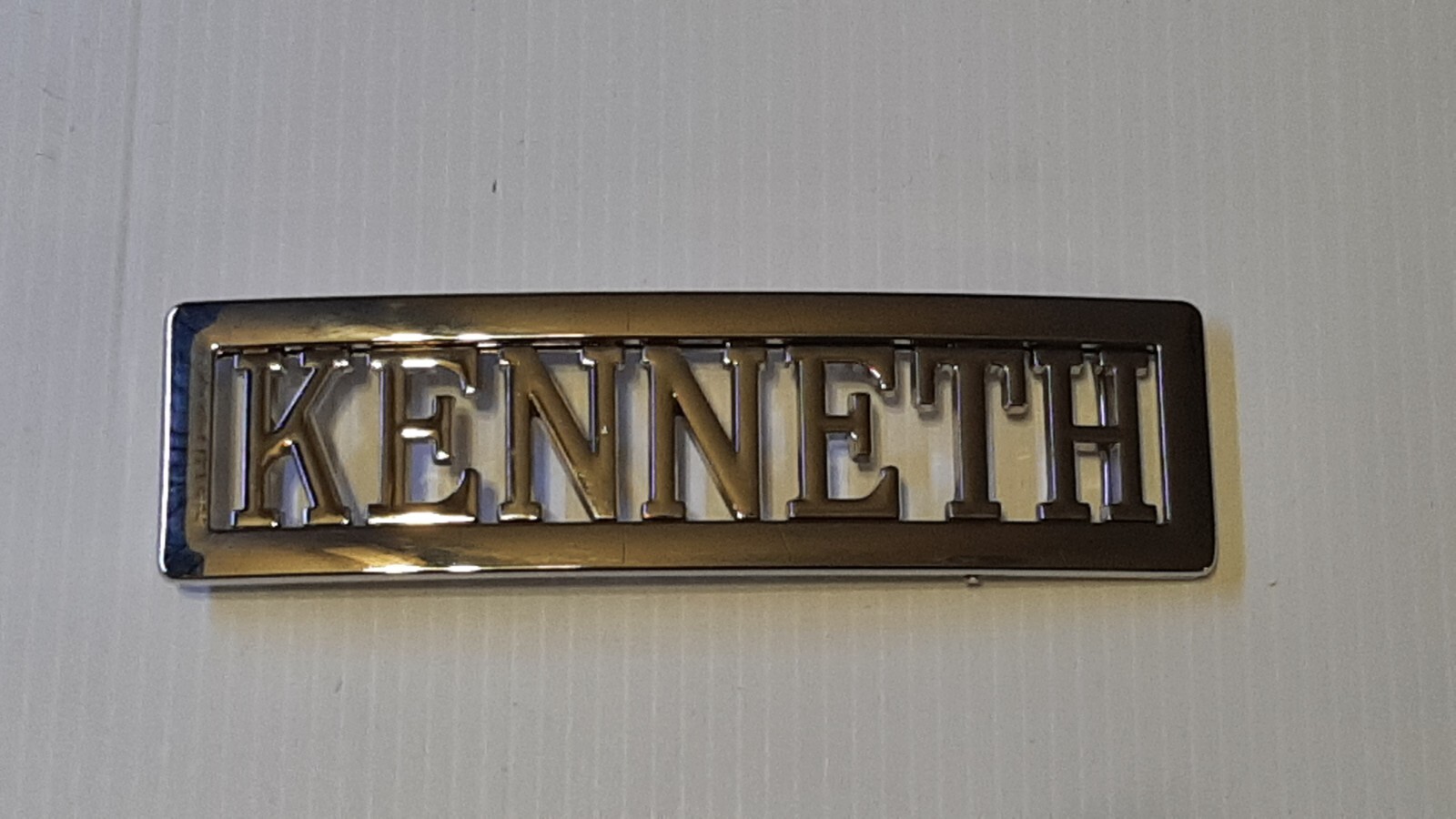 KENNETH Custom Personalized Name Belt Buckle -Put your name or word on ...