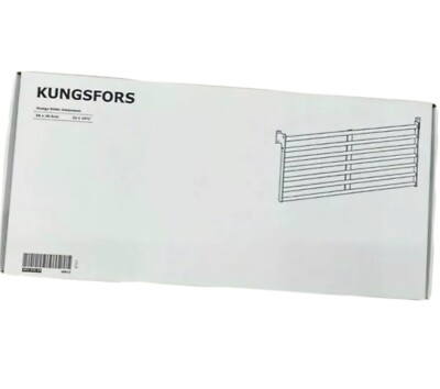 IKEA KUNGSFORS Wall rack, stainless steel 22"x10½" BRAND NEW 803.349.19 ...