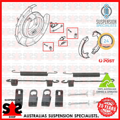 Accessory Kit, Parking Brake Shoes Suit KIA Optima (Fsgds6B) 2.4 OPTIMA ...