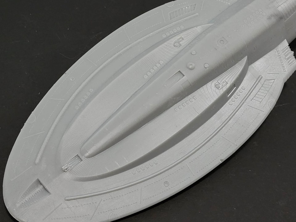 1/1400 scale Vesta class USS Aventine Star Trek 3d printed resin model ...