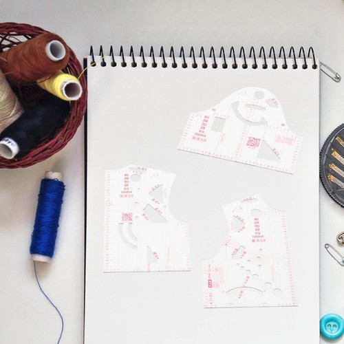 :5 Cloth Design Ruler Drafting Clothing Prototype Ruler Tailor Sewing ...