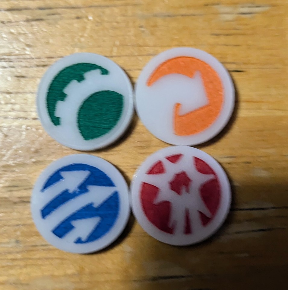 Star Wars Armada Rare Promo Defense, Command, and Objective Tokens lot ...