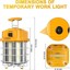 100W LED Temporary Work Light Linkable Construction Jobsite Tunnel ...